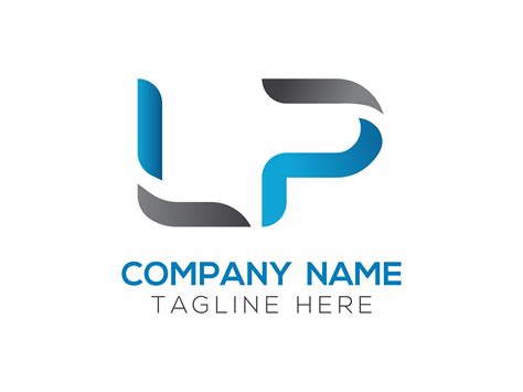 Initial Letter Lp Logo Design Graphic By Rana Hamid · Creative Fabrica