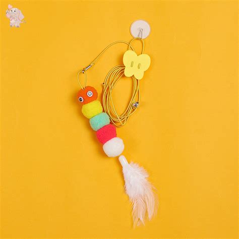 Cat Toy Teasing Cat Rope New Cat Teasing Rod Hanging Door Cat Toy