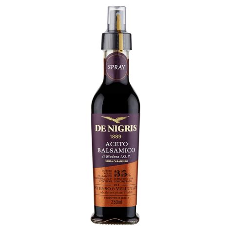 De Nigris Aceto Balsamico Di Modena Igp Spray Salse Sughi E