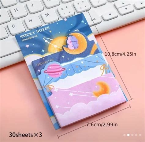 Free Cute Kawaii Sticky Notes Office Supplies Auctions