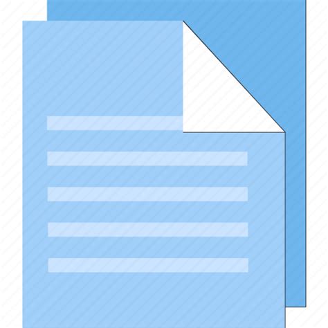 Paper Page Document Duplicate Icon Download On Iconfinder