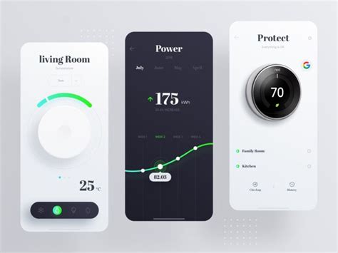 物联网时代写给设计师的 IOT 设计科普 优设网 UISDC Nest learning thermostat Google nest App design inspiration