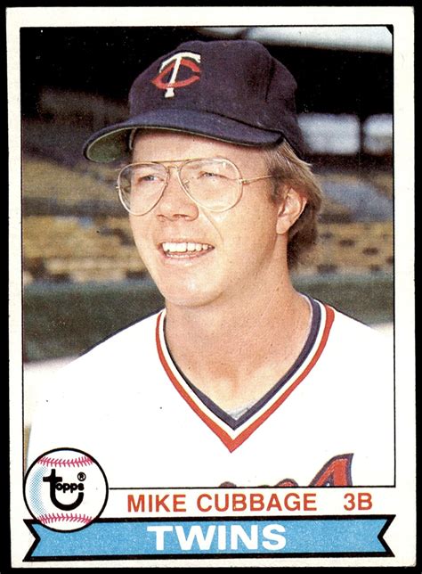 1979 Topps 362 Mike Cubbage Minnesota Twins Baseball
