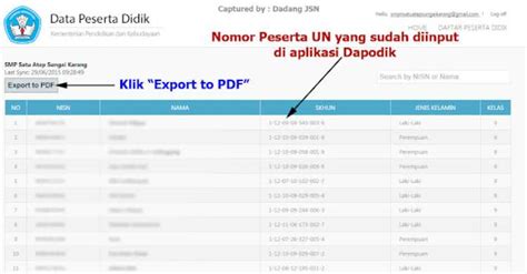 Cara Cek Nomor Peserta Ujian Format Dan Contohnya Faktaid