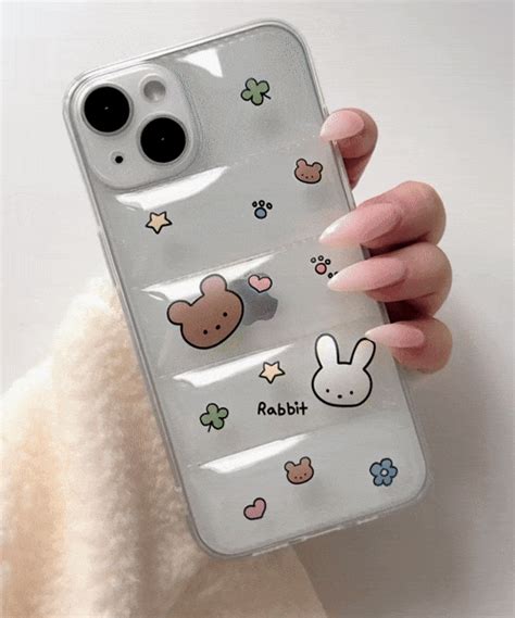 신상🔥 귀여운 곰돌이 토끼 튜브 에어 케이스 폰케이스 아이폰케이스 핸드폰케이스 갤럭시케이스 갤럭시폰케이스 갤럭시s24 아이폰15