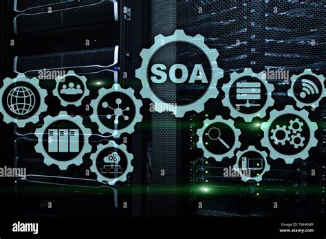 SOA Business Model And Information Technology Concept For Service