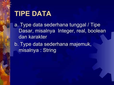 algoritma tipe data ppt