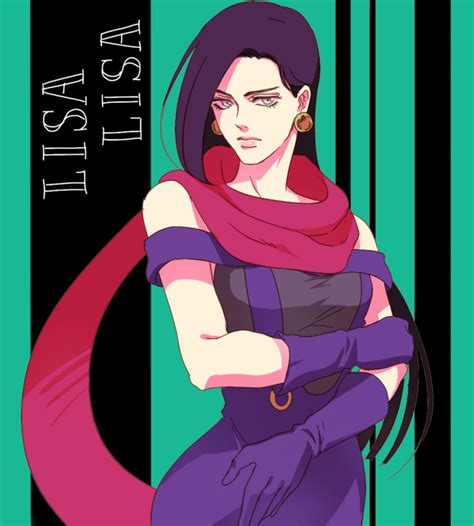Lisa Lisa Jojos Bizarre Adventure Jojo Anime Аниме