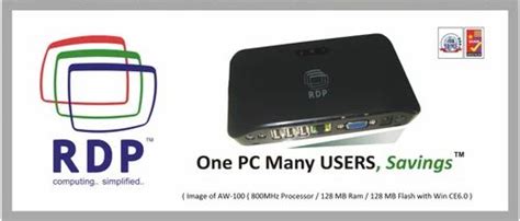 RDP Thin Client Model No AW 100 At Best Price In Hyderabad By RDP Workstations Private