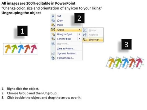 Sales Diagram Parallel Process 5 Stages Arrow Marketing Diagram
