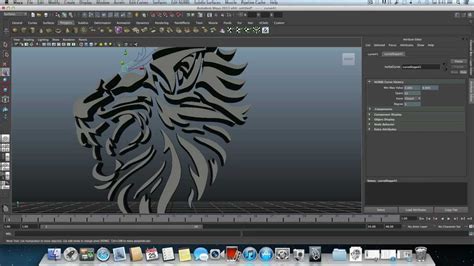 Maya Tutorial Creating 3d Logos And Tribals From Any Picture Youtube