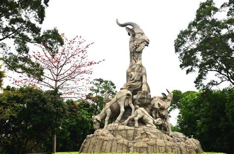 廣州越秀公園五羊石像 每日頭條
