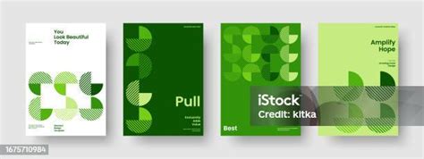 Tata Letak Brosur Terisolasi Template Poster Geometris Desain Sampul