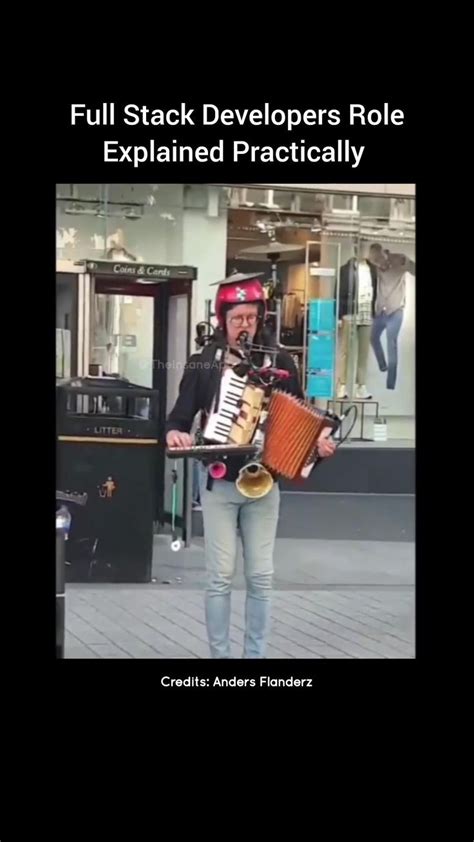 full stack developers role explained practically programmer humor full stack developer funny