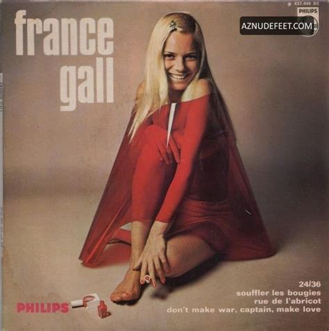 France Gall Feet Aznudefeet