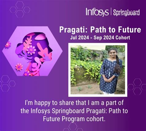ganji amulya on linkedin pragatipathtofuture infosysspringboard