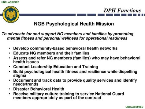 PPT National Guard Psychological Health Program April NGB JSG PH PowerPoint Presentation