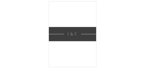 Ring Simplicity Wedding Belly Bands By Basic Invite