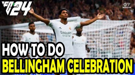 How To Do New Bellingham Celebration In Fc 24 Youtube