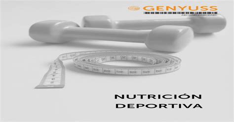 NutriciÓn Deportiva · La Dieta Del Deportista