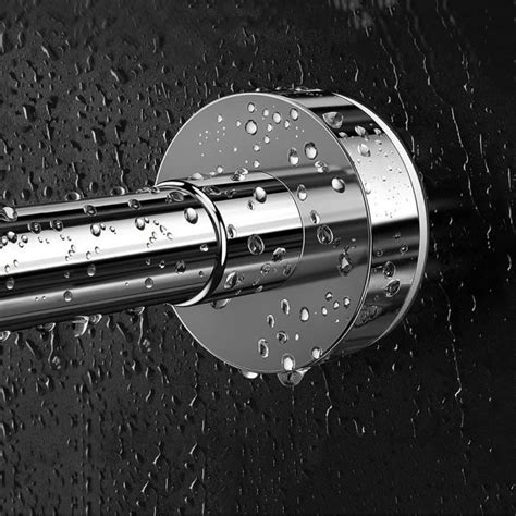 LIWI 1 Barre De Douche sans Perçage Tringle à Rideau Télescopique