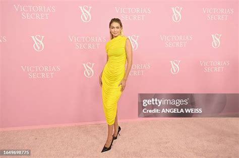 Us Model Gigi Hadid Attends The Victorias Secret New York Fashion