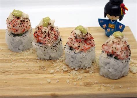 Two Orders Of Torched Crunch Crab Salad 4pcs Welcome To Sushi Nari