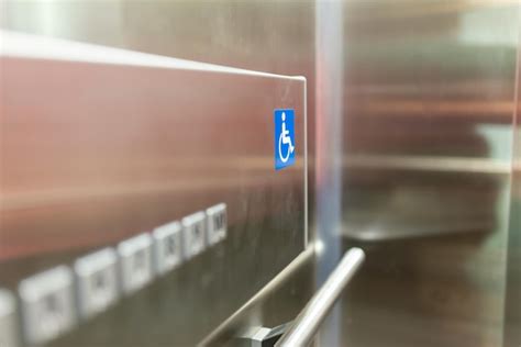 Premium Photo Interior Of A Modern Closeup Of The Elevator Button