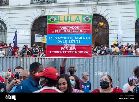 Rio De Janeiro Brazil 07th July 2022 Candidate For The Presidency
