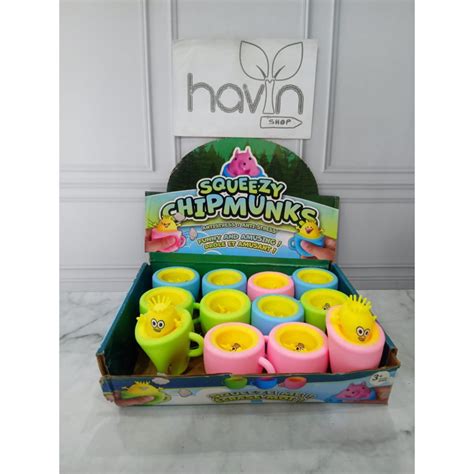 Jual Squishy Tikus Keju Pencet Starberry Lotso Atau Slime Gudetama Telor Atau Squishy Tupai