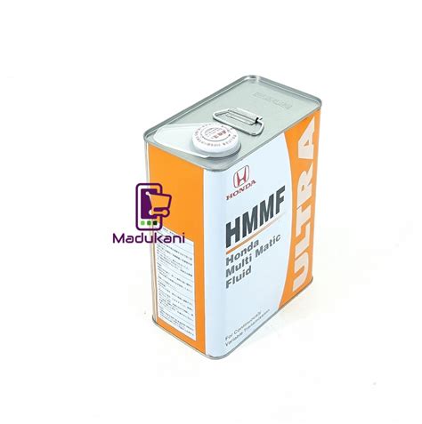 Honda Multi Matic Fluid HMMF Ultra CVT Fluid 4 Litres - Madukani Online ...