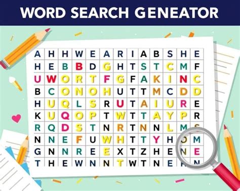 Générateur De Mots Cachés Rapide Gratuit Et Imprimable Supervivo