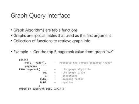 Sqlgraph When Clickhouse Marries Graph Processing