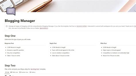 10 best notion templates for bloggers 2025 free and paid