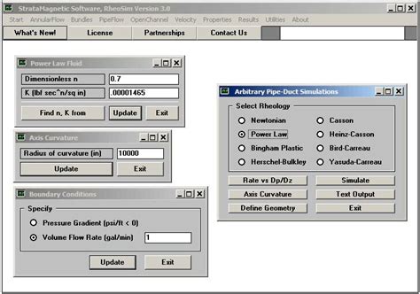 Power Law Run With Flow Rate Specifiednote A Gpm Target Volume Flow Download Scientific