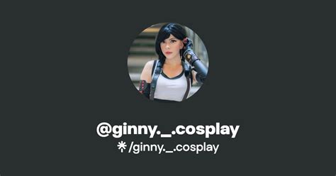 Ginnycosplay Twitter Instagram Tiktok Twitch Linktree