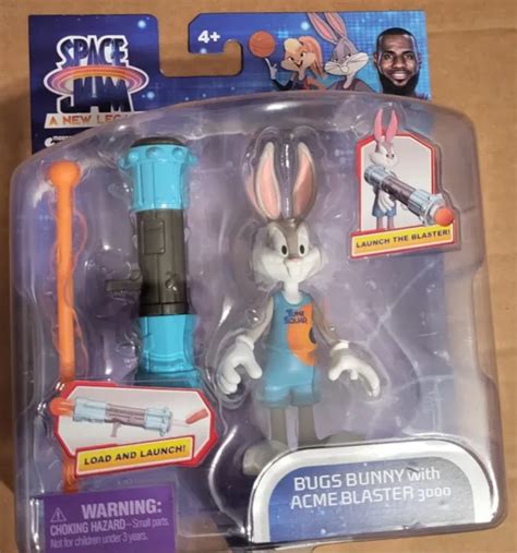 Space Jam A New Legacy Bugs Bunny With Acme Blaster 3000 5 Figure Eur