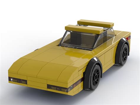 Lego Moc Chevrolet Corvette Zr1 1994 By Zuliozo Rebrickable Build