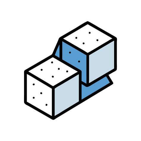 Elegant Sugar Cube Design For Menus 54326035 Vector Art At Vecteezy