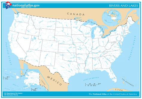 Map Of All Us Rivers