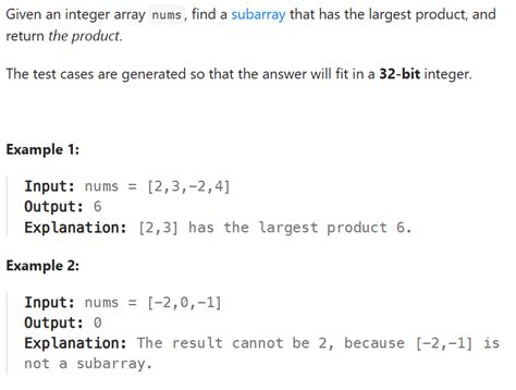 Leetcode 152 Maximum Product Subarray By Kavya Elemati Jun 2025
