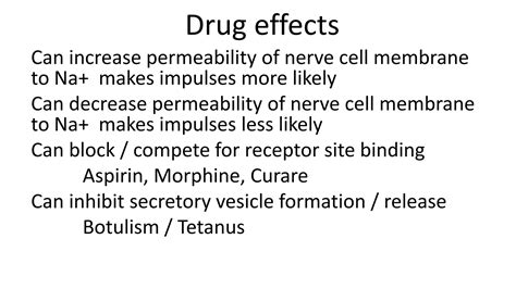 Nervous System 3 Synapses And Neurotransmitters Pptx