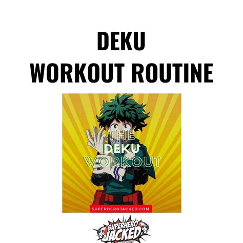 Deku Workout Pdf Pdf Docdroid
