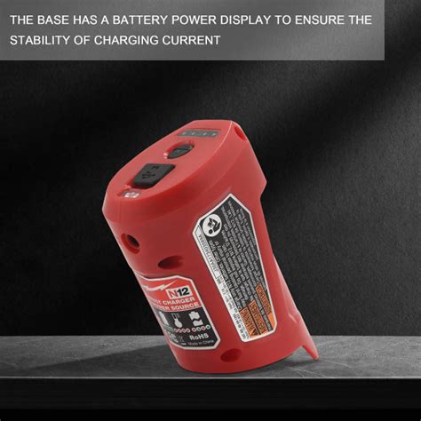 Kannettava Usb Akkulaturi Ja Power Sopii 48 59 1201 N12 Usb Sovittimeen Punainen Red Red Fyndiq