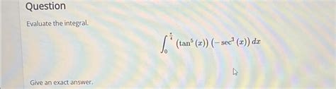 Solved Questionevaluate The