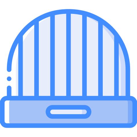 Beanie Basic Miscellany Blue Icon