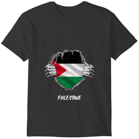 Palestine Palestinian Flag Chest Palestine T Shirts Sold By Opposite