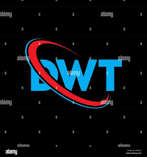 DWT Logo DWT Letter DWT Letter Logo Design Initials DWT Logo Linked With Circle And Uppercase