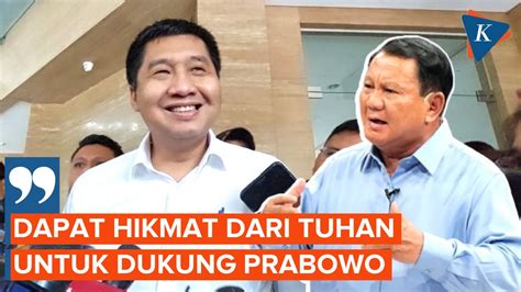 Video Eks Politisi PDI P Maruarar Sirait Resmi Dukung Prabowo Gibran