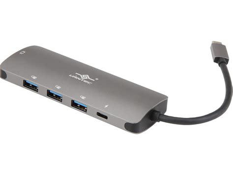 The Vantec Link Usb C 3 Port Hub With Power Delivery Plus Hdmi Adapter Is A Comp